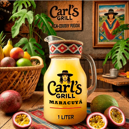 Jugo de Maracuyá (1 litro) - CARL´S GRILL ¡Porque tú mereces lo mejor!