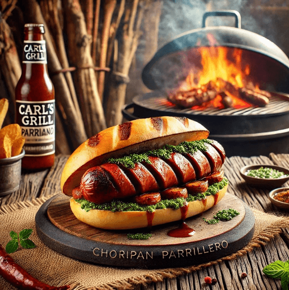 Choripan Parrillero - CARL´S GRILL ¡Porque tú mereces lo mejor!