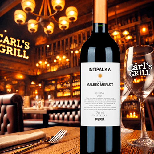 Intipalka Malbec Merlot - CARL´S GRILL ¡Porque tú mereces lo mejor!
